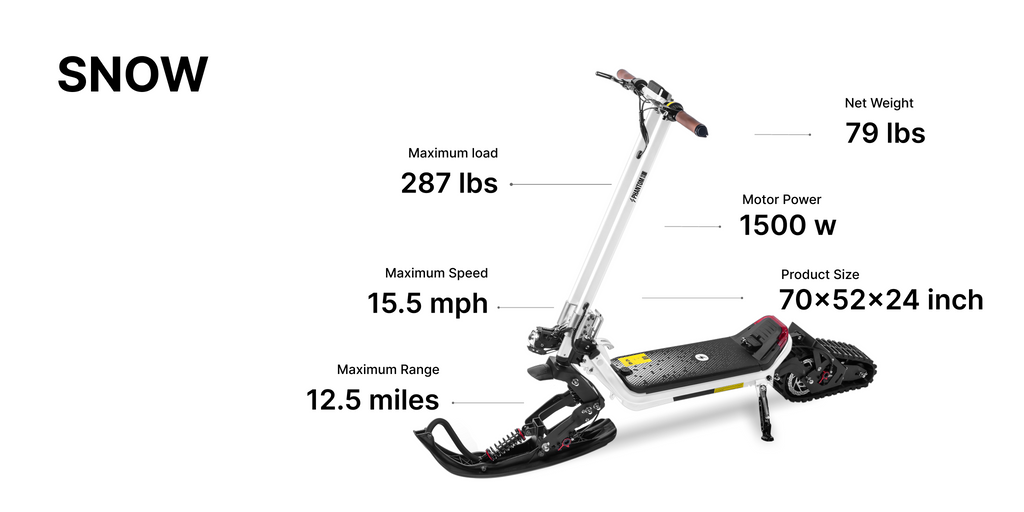 ELECTRIC SNOW SCOOTER G63 Phantom Gogo – Phantomgogo