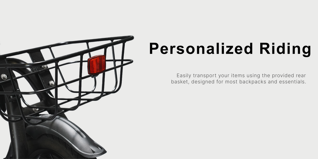 COMMUTER R1 SEATED ELECTRIC SCOOTER Phantom Gogo – Phantomgogo